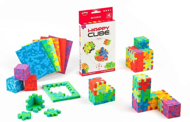 PROFI HAPPY CUBE PUZZLE PIANKOWE ŁAMIGŁÓWKA KOSTKA - 9018016056 ...