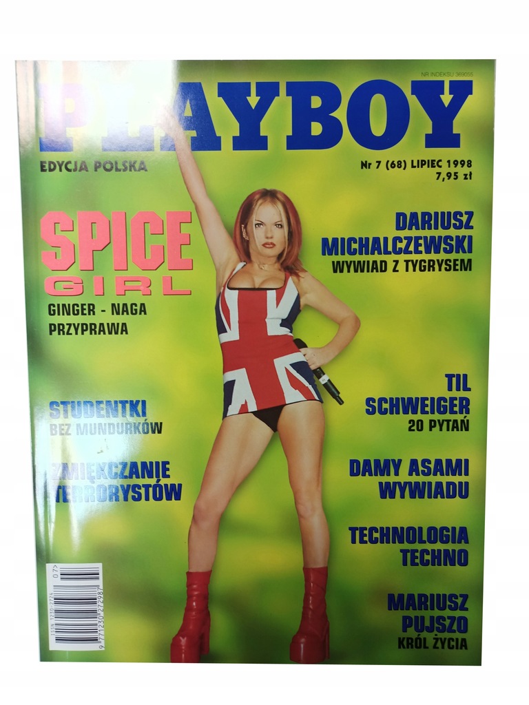 PLAYBOY 7 (68) 1998 SPICE GIRL - 12132050758 - oficjalne archiwum Allegro