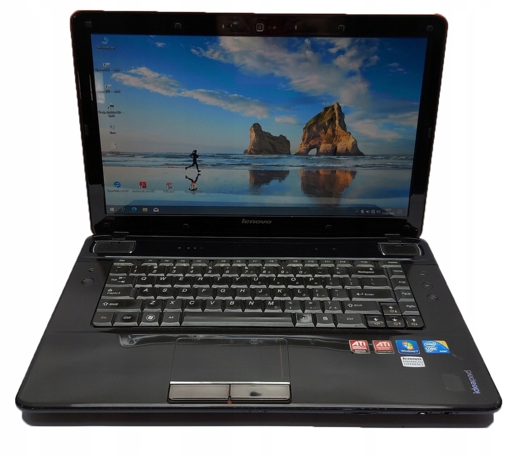 Lenovo Y560 i5-520M/4GB/320GB/ HD 5730/15,6”/Win10 - 12506724642 - oficjalne archiwum Allegro
