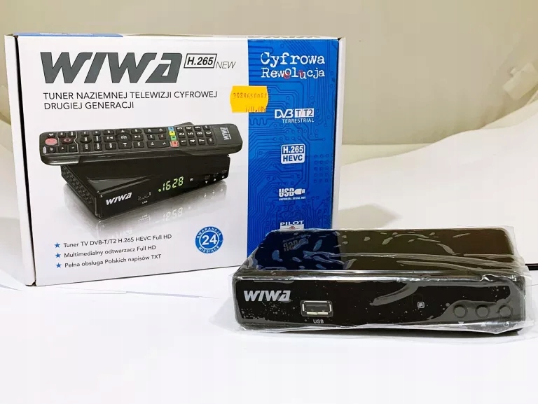 DEKODER WIWA H.265 NEW DVBT2 @OKAZJA@ - 12861258504 - oficjalne archiwum Allegro