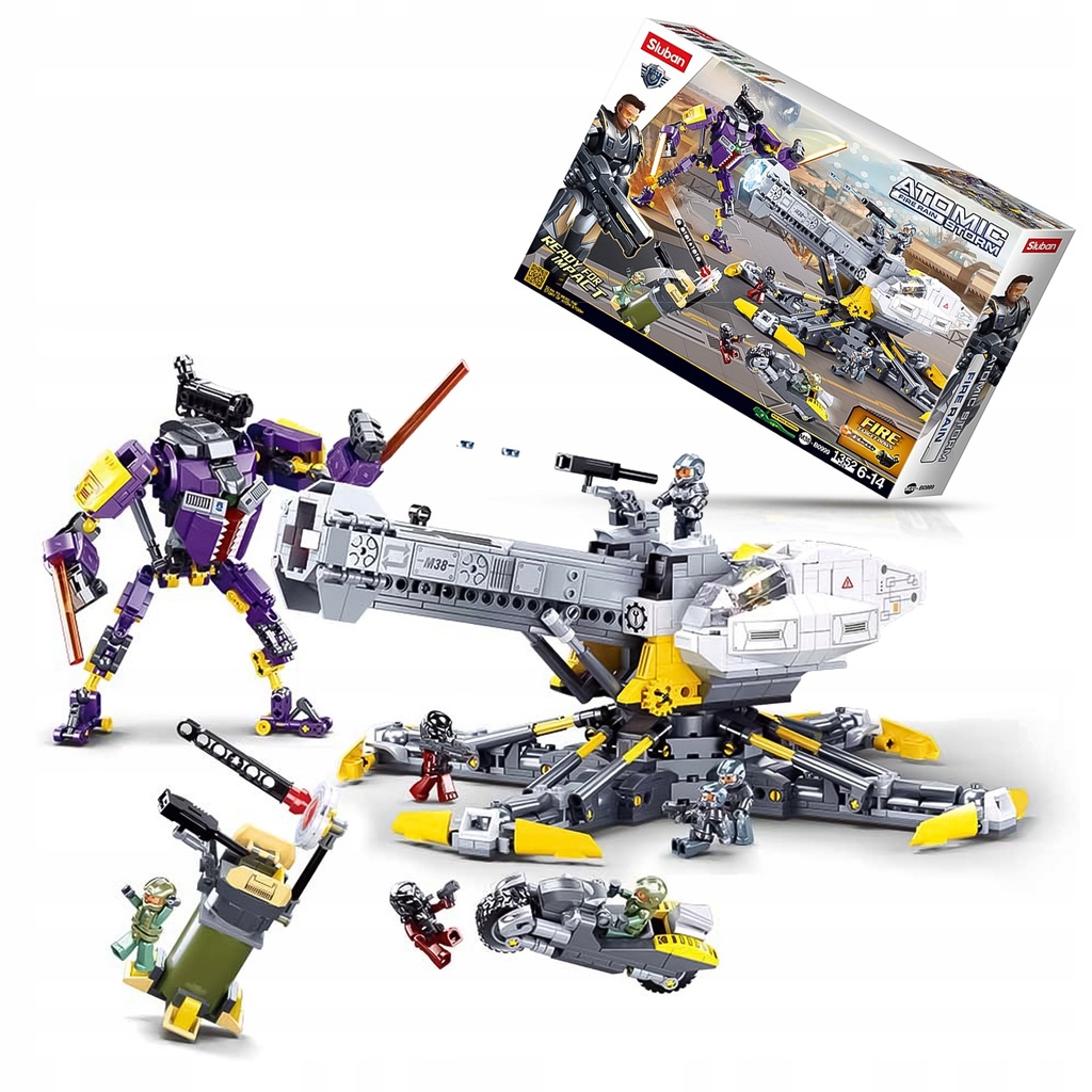 2 Klocki LEGO + zestaw KOSMOS Wojna atomow wielka - 11557792134 ...