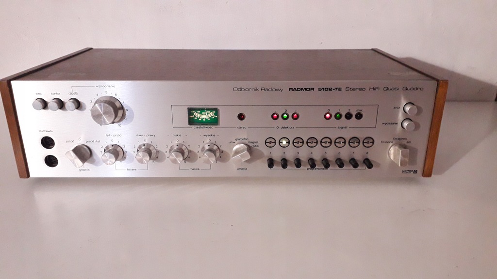 Amplituner Unitra Radmor 5102-TE Przestrojony - 12229422965 - oficjalne ...