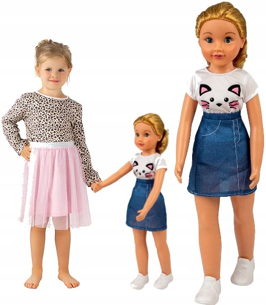 DUŻA CHODZĄCA LALKA JULKA 70 CM KSIĘŻNICZKA - 12652458276 - oficjalne ...