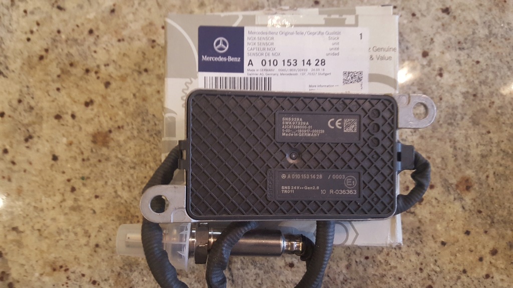 Czujnik Sonda NOX Mercedes Actros Axor A0101531428 - 7762000376 ...