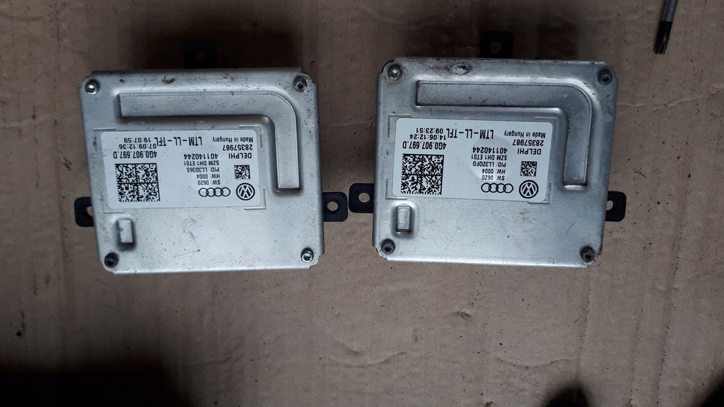 S4 B8 LIFT A4 MODUŁ STEROWNIK LED 4G0907697D Q5 A5 - 12729499139 - oficjalne archiwum Allegro