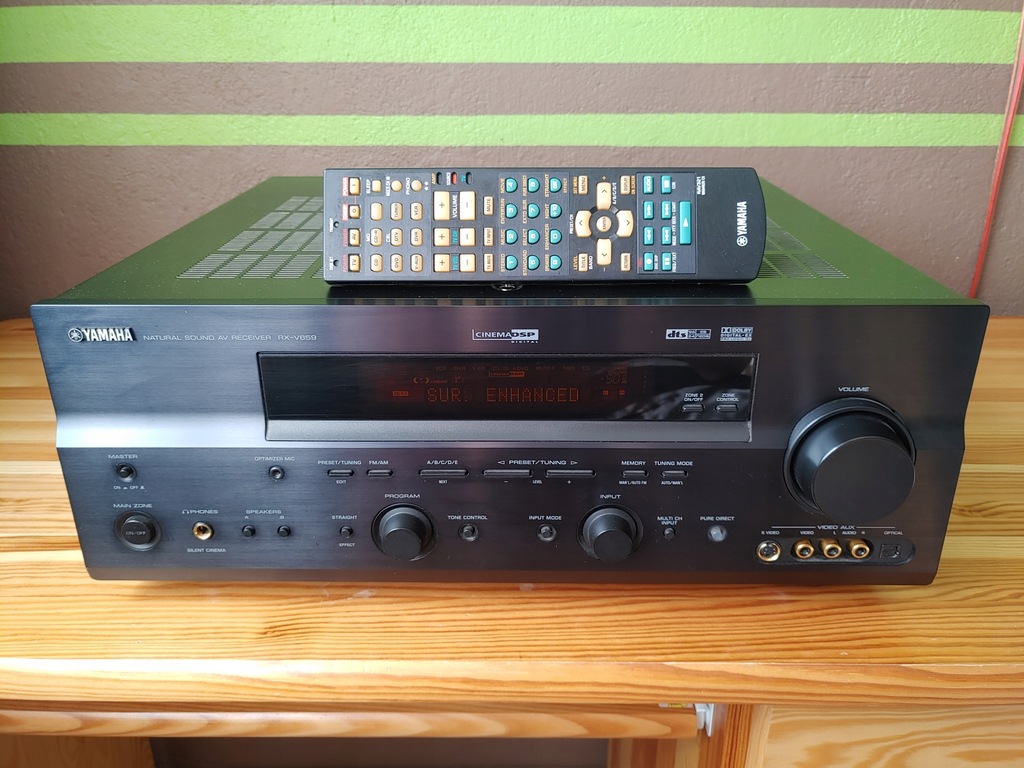 Amplituner Yamaha RX-V659 7.1 czarny - 11809703838 - oficjalne archiwum ...