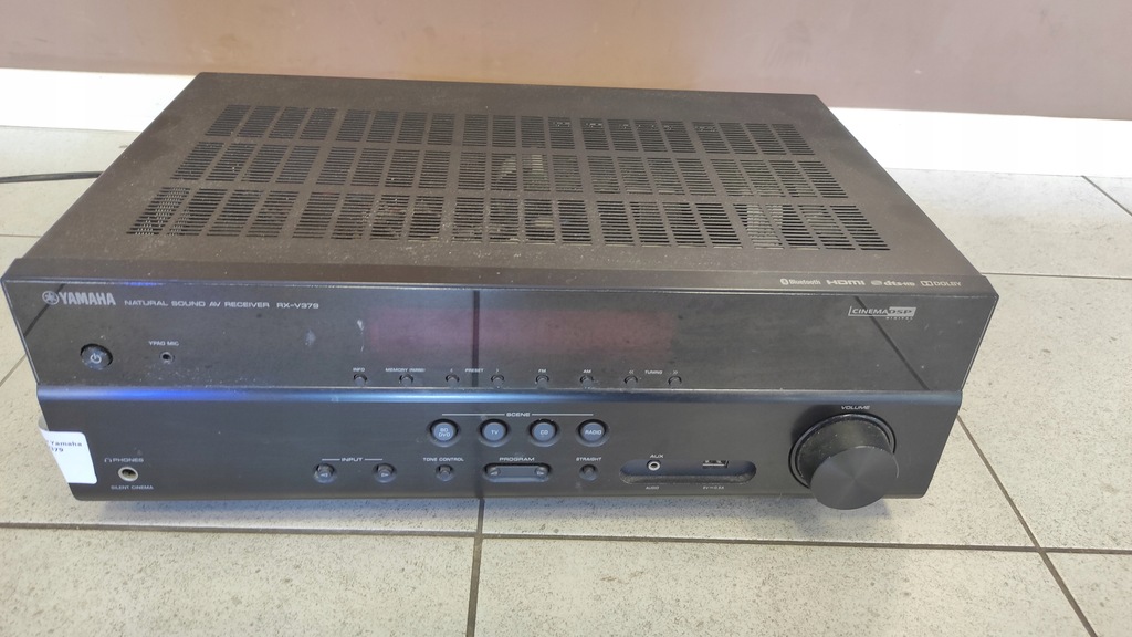 Amplituner Yamaha RX-V379 Czarny - 12589670465 - oficjalne archiwum Allegro