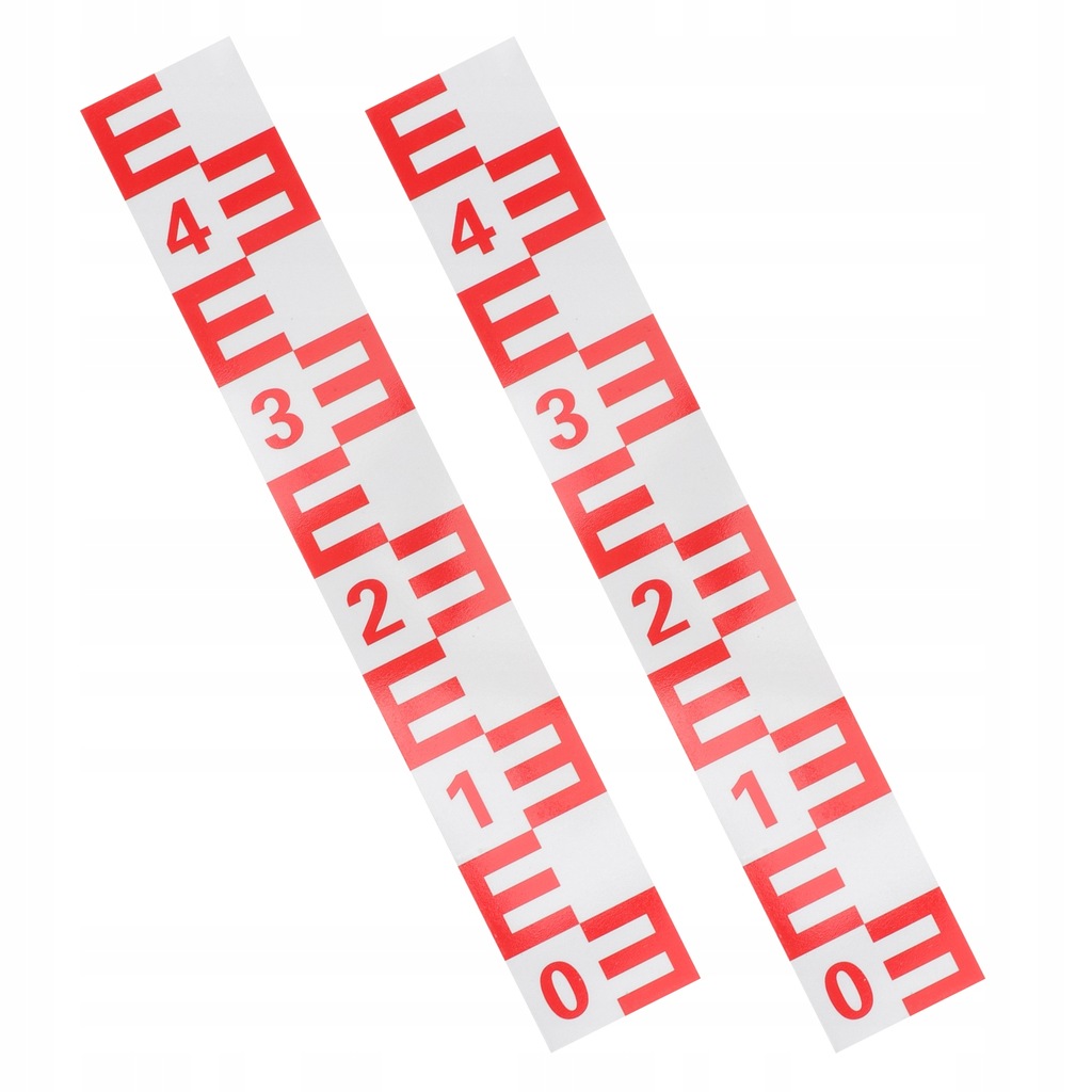 Water Level Sticker Pond Gauge Indicator 2 Pcs - 14060683548 ...