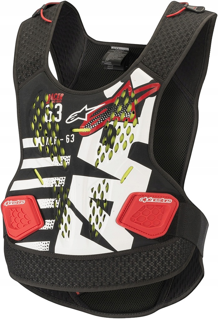 BUZER Osłona klatki piersiowej Alpinestars Sequence Chest Motocyklowa M/L - 15138489629 ...