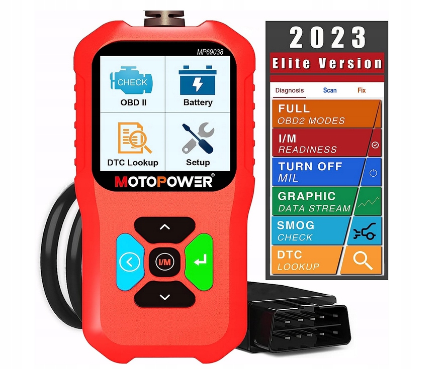 INTERFEJS DIAGNOSTYCZNY OBD2 TESTER SKANER ELITE EDITION - 14507787239 ...