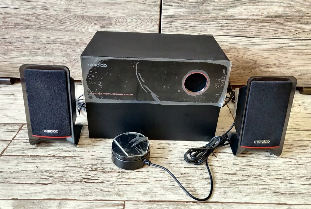 Zestaw głośników 2.1 Microlab M200 idealny (folia) - 11556101000 ...
