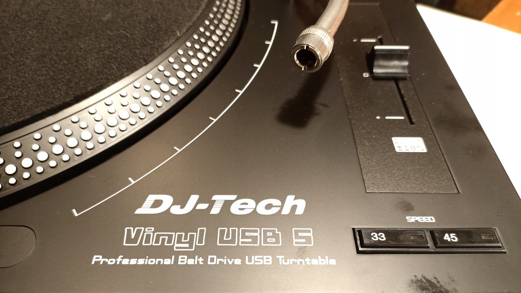 Gramofon stereo '' DJ-TECH VINYL USB 5 '' - 13650613896 - oficjalne ...