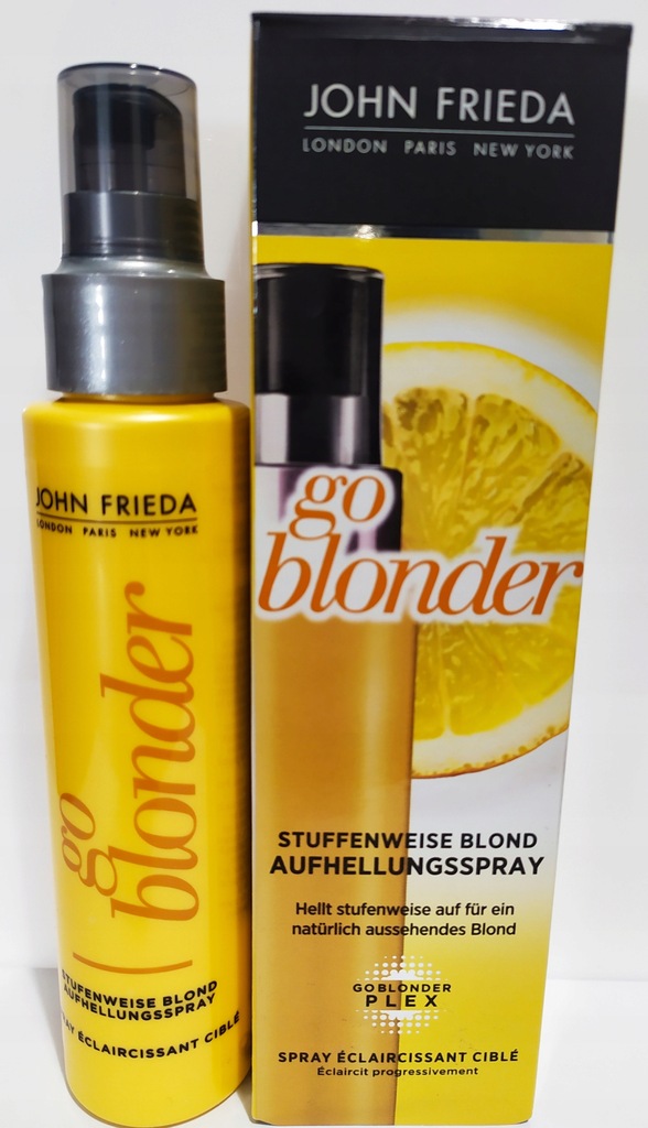 John Frieda Sheer Blond SPRAY ROZJAŚNIAJĄCY 100ml - 9392113228 ...