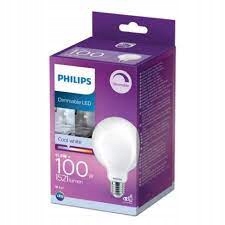 LED Ściemnialna żarówka Philips G95 E27/11,5W/230V 4000K - 14377156283 - oficjalne archiwum Allegro