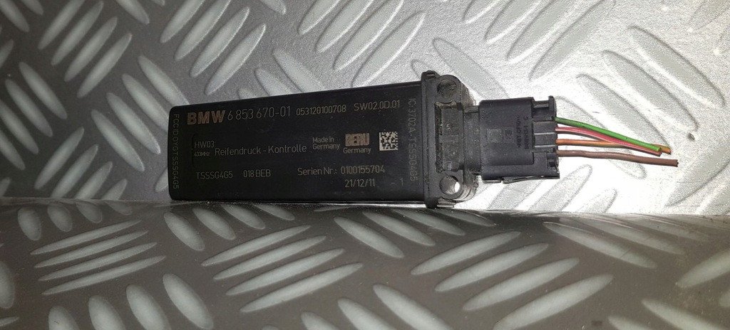 BMW F01 F06 F10 F12 F25 Sterownik moduł antena RDC - 12478403282 ...