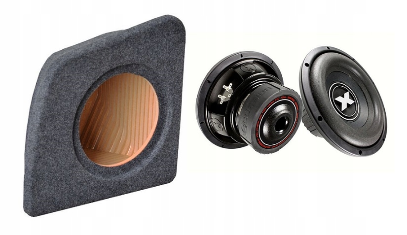 Zestaw Audi A4 B6/B7 sedan obudowa + subwoofer - 11715646541 ...