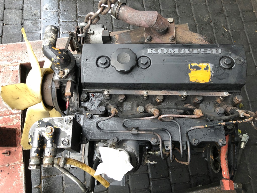 SILNIK WÓZEK WIDŁOWY KOMATSU 4D95 PERKINS DEUTZ - 9814759384 ...