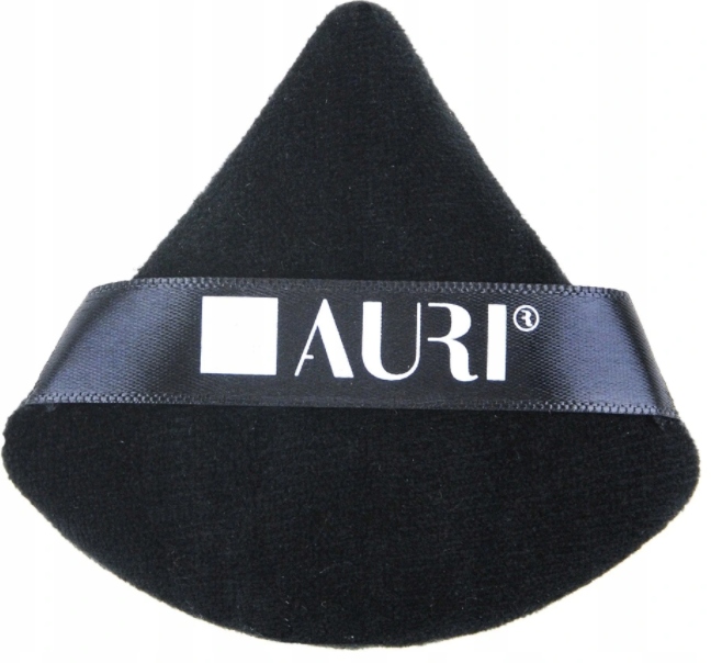Auri Powder Puff puszek do pudru trójkątny czarny - 10770127463 ...