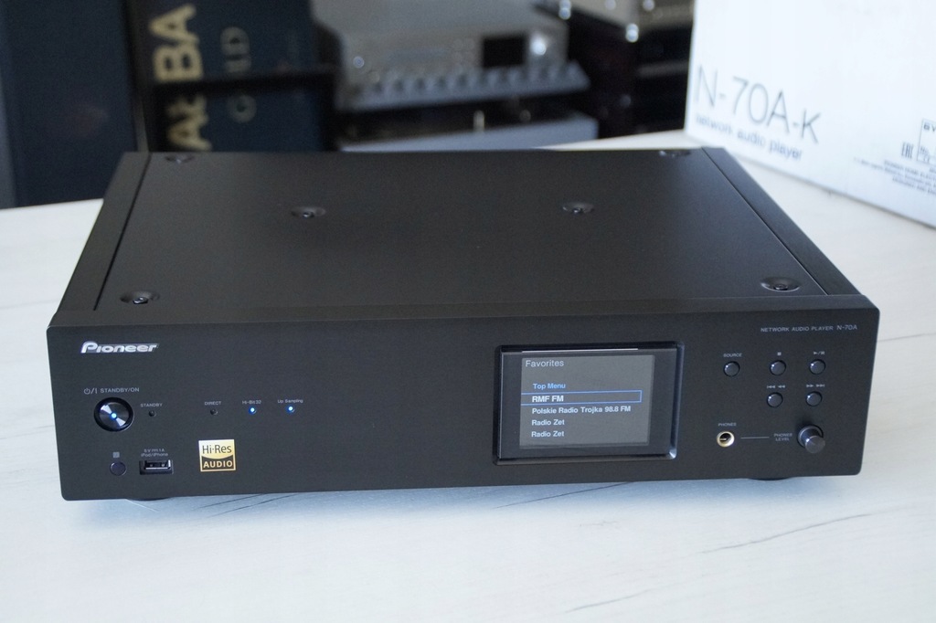 Pioneer N-70A Wysokiej klasy odtwarzacz sieciowy - 11861127383 - oficjalne archiwum Allegro