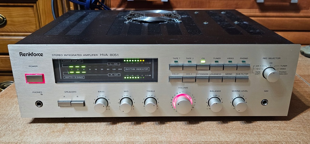 Wzmacniacz stereo Renkforce HVA-8051 # 2x100W # - 14878070136 ...