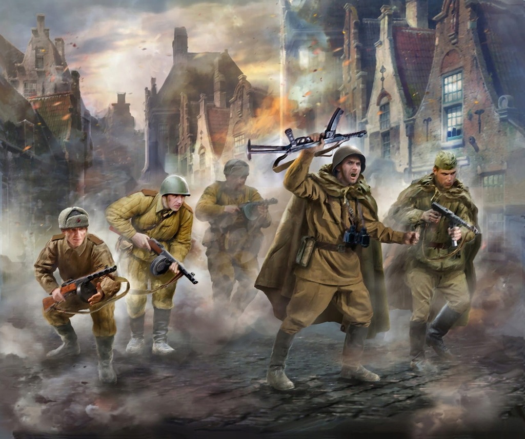 WWII Soviet machine gun squad, Zvezda 6269 - 11138271561 - oficjalne ...