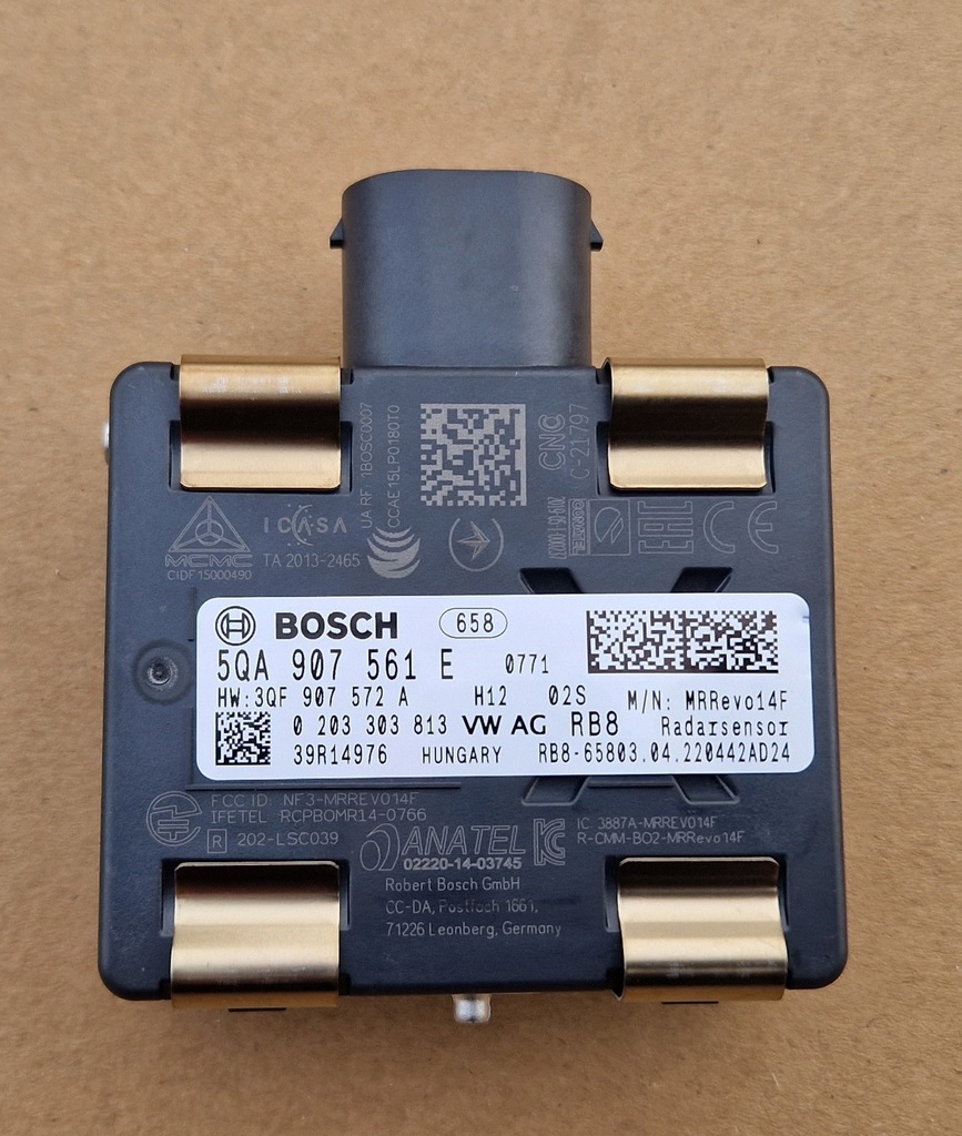 RADAR VW AUDI SKODA 5QA907561E ORYGINAŁ NOWY - 12581542764 - oficjalne ...