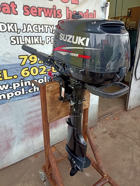 Silnik zaburtowy Suzuki DF 6 KM stopa L - 12921872219 - oficjalne ...