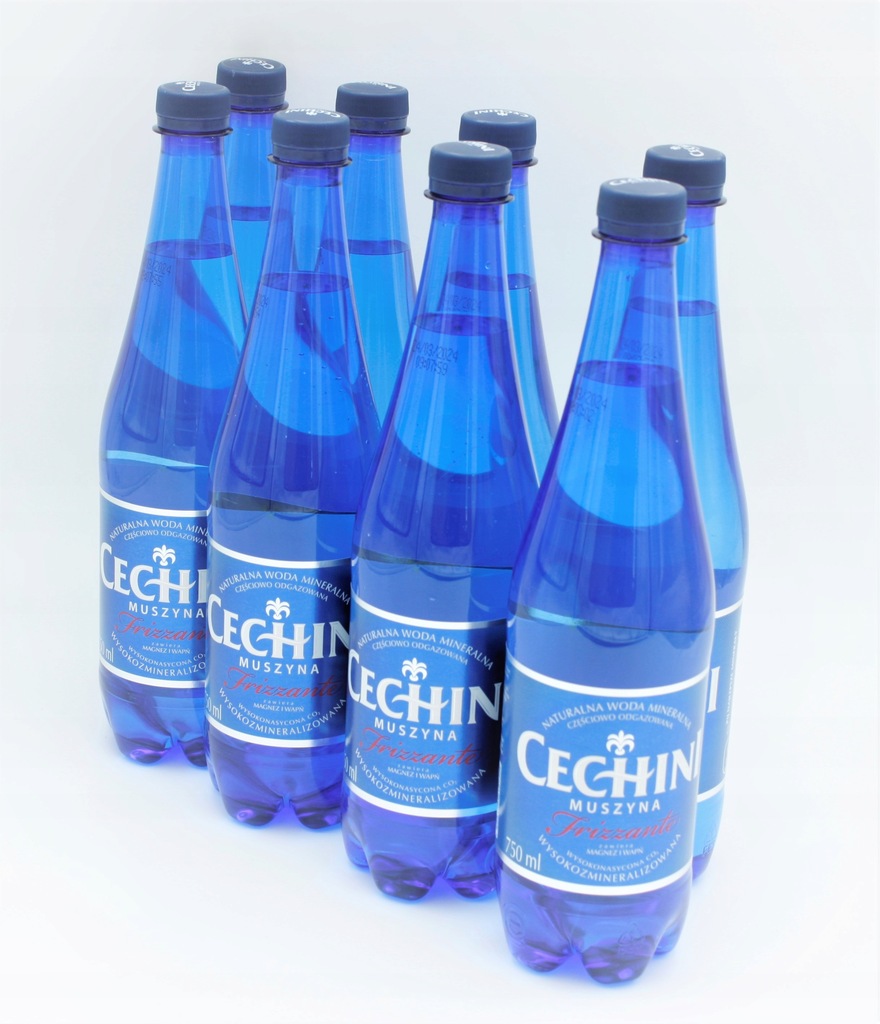 Woda CECHINI MUSZYNA Frizzante 750ml Gazowana 8szt - 13745631280 ...