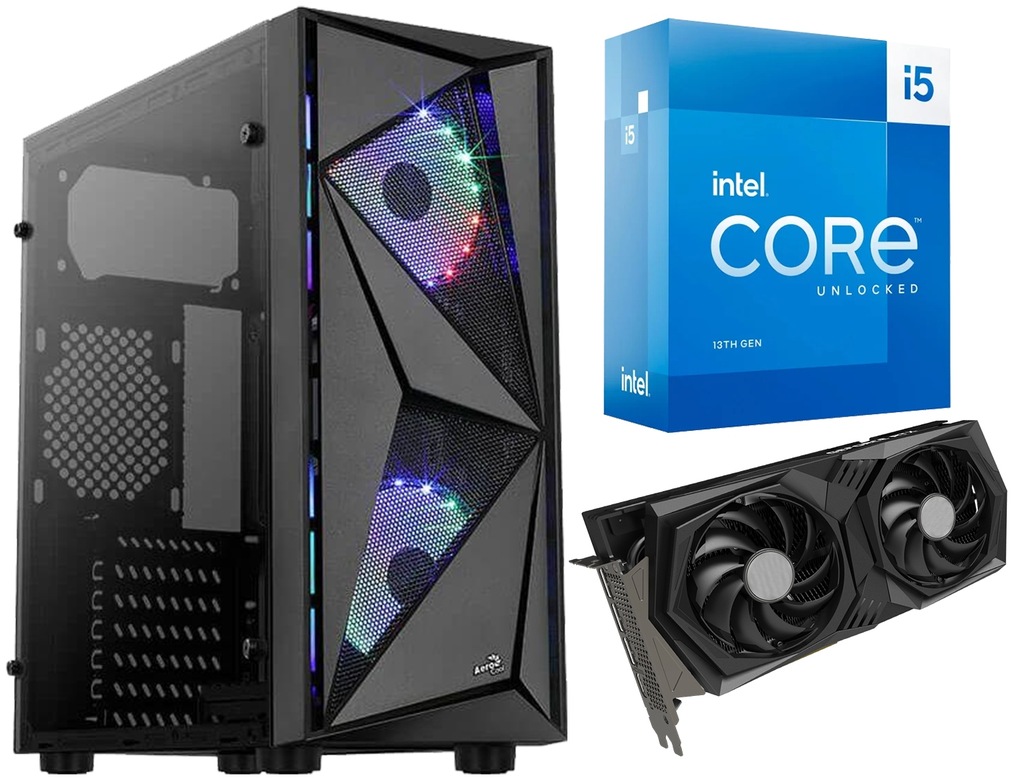 KOMPUTER RTX-GAME INTEL I5 13400 RTX 3060 SSD W11 - 13361039557 ...