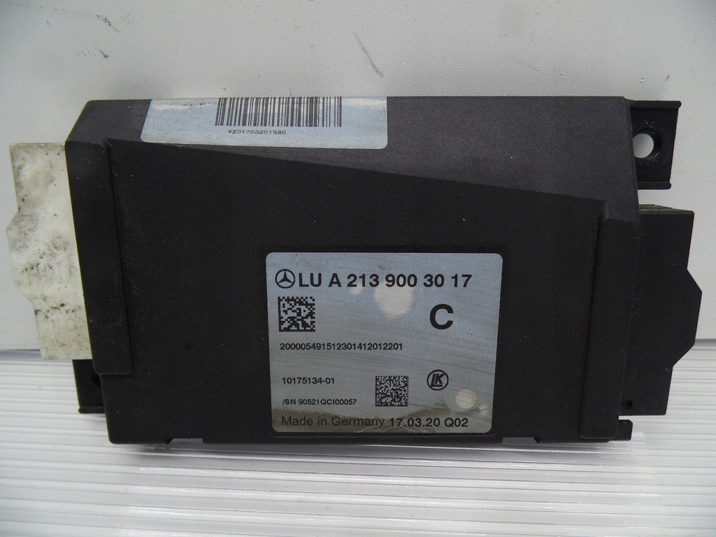 MODUŁ STEROWNIK MERCEDES W213 2139003017 - 10839722080 - oficjalne ...