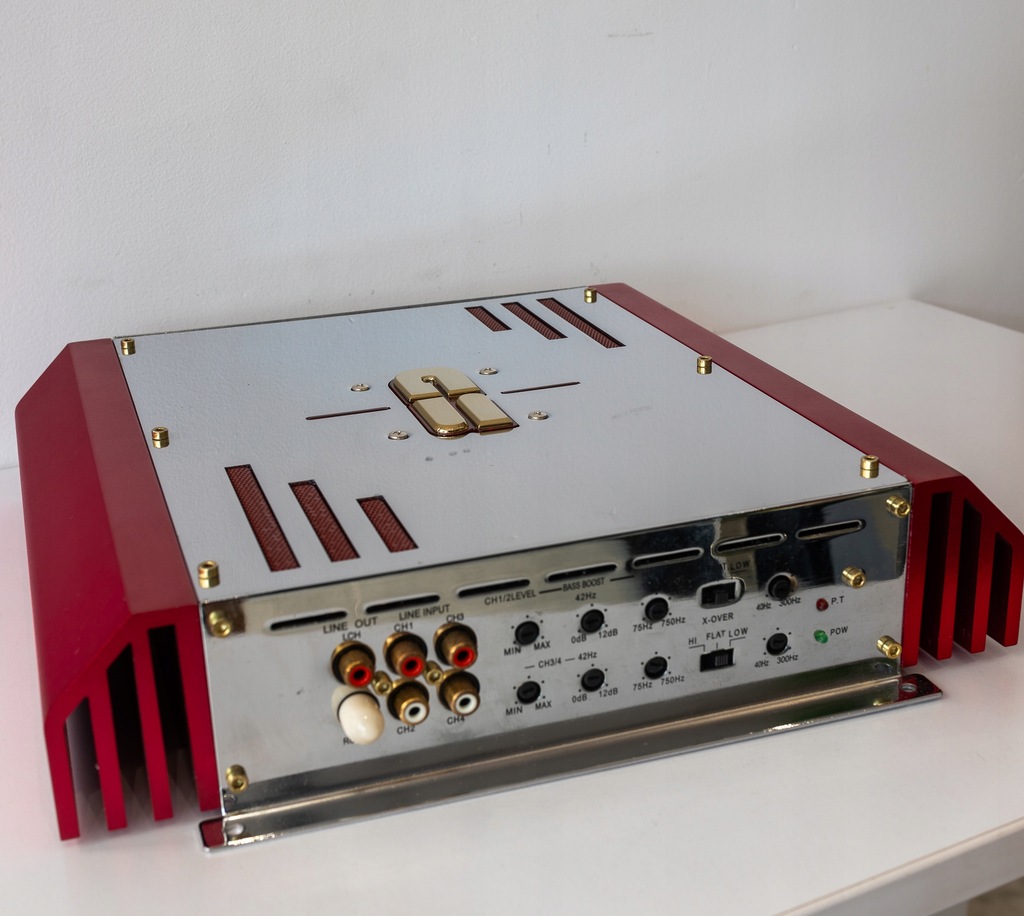 Wzmacniacz Samochodowy GS-4300S 4-kanałowy 4x75w - 13911864106 - oficjalne archiwum Allegro