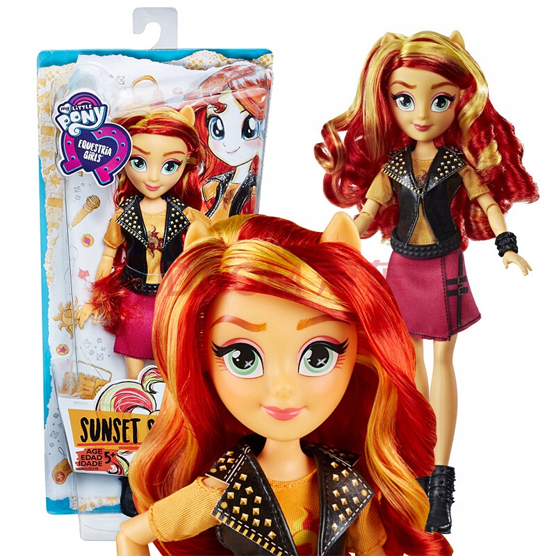 SUNSET SHIMMER MY LITTLE PONY HASBRO E0631 LALKA - 8546518953 - oficjalne archiwum Allegro