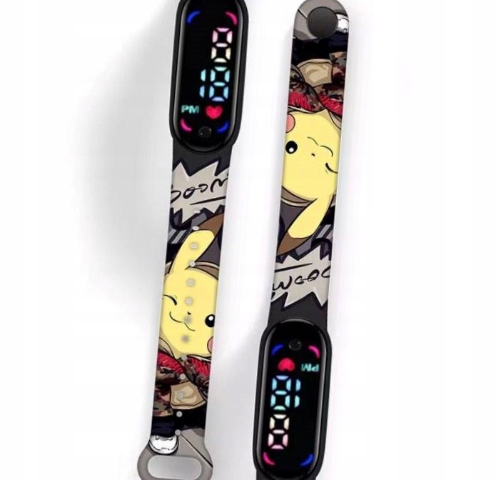 ZEGAREK POKEMON BAND PIKACHU PREZENT SMARTWATCH - 13253838358 ...