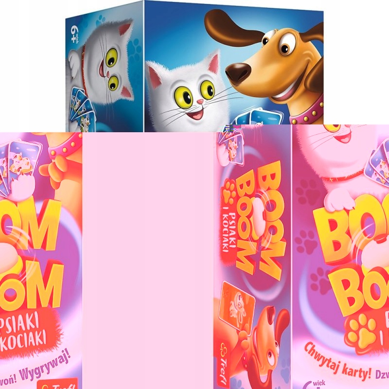 Gra Boom Boom Psiaki i Kociaki - 12681700187 - oficjalne archiwum Allegro