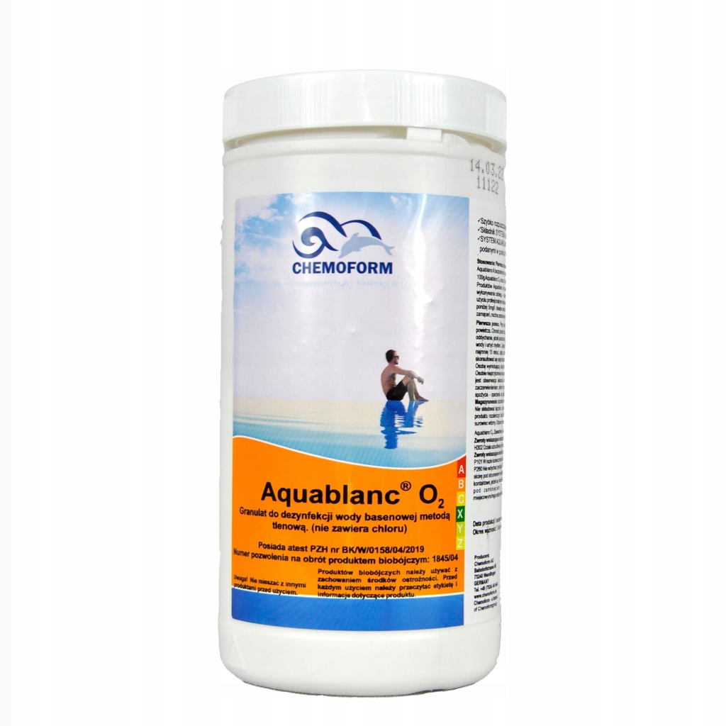 Aktywny Tlen do Basenów AQUABLANC O2 Chemoform 1kg - 12259432259 ...