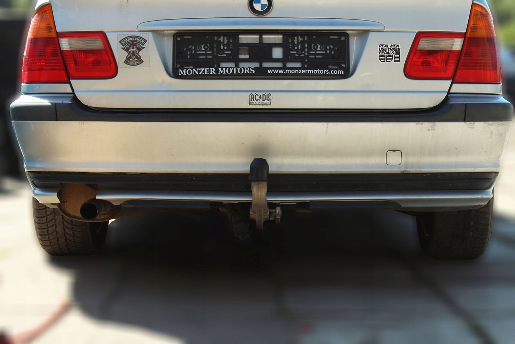 BMW E46 kombi Zderzak tylny tył Titansilber 354/7 - 10710288777 - oficjalne archiwum Allegro