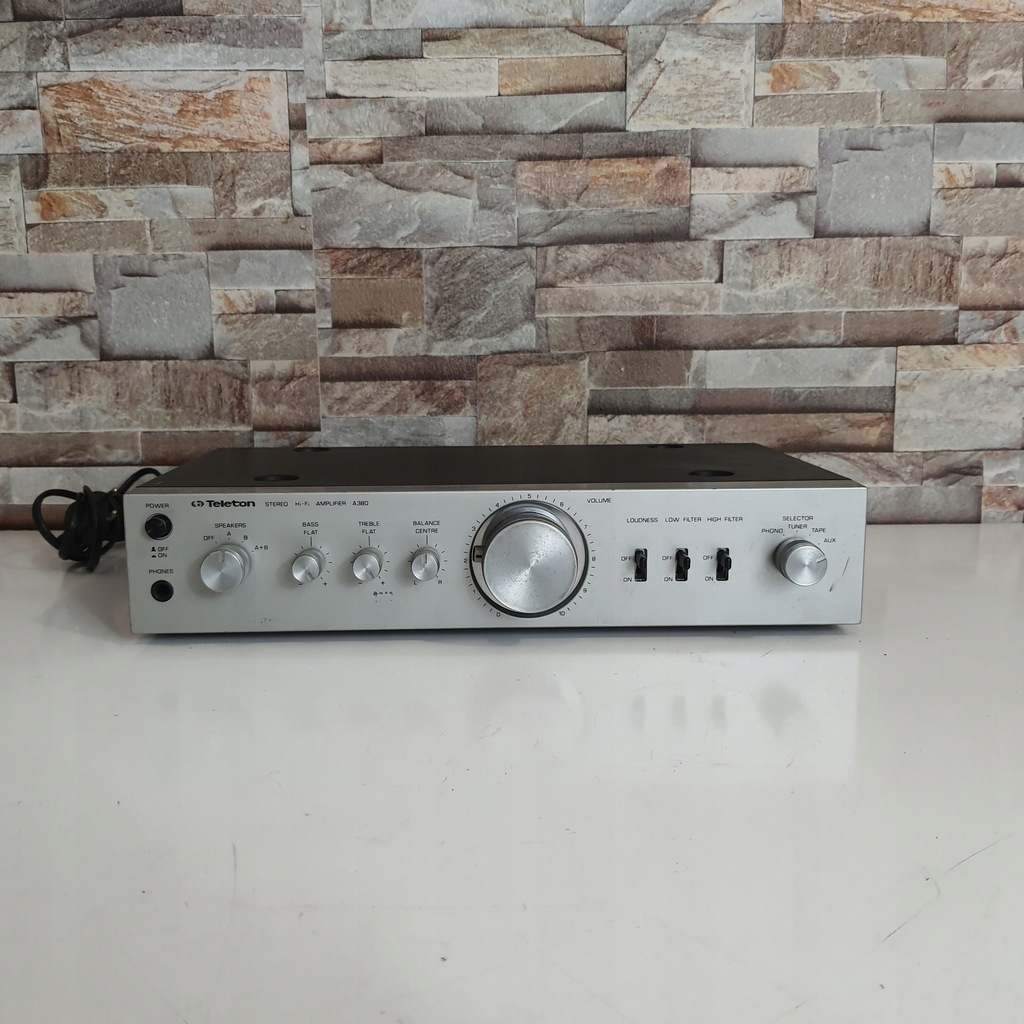 WZMACNIACZ TELETON A-380 - 13105395517 - oficjalne archiwum Allegro