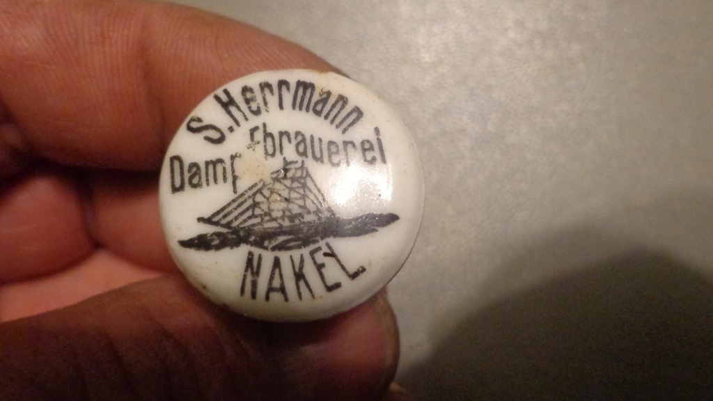 Porcelanka Browar Herrman Nakło Nakel sprzed 1945 roku - 14820199328 ...