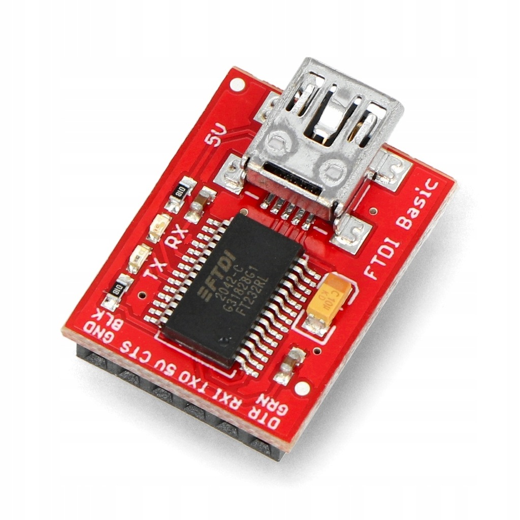 Konwerter USB-UART FTDI 5V miniUSB SparkFun - 11251278151 - oficjalne ...