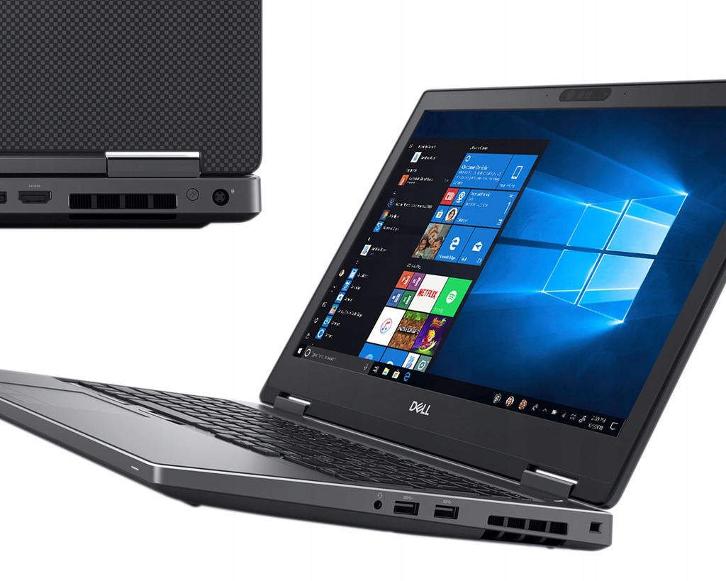 Laptop DELL Precision 7520 15,6' FHD IPS i7 QUAD 32GB SSD M.2 W10 ...