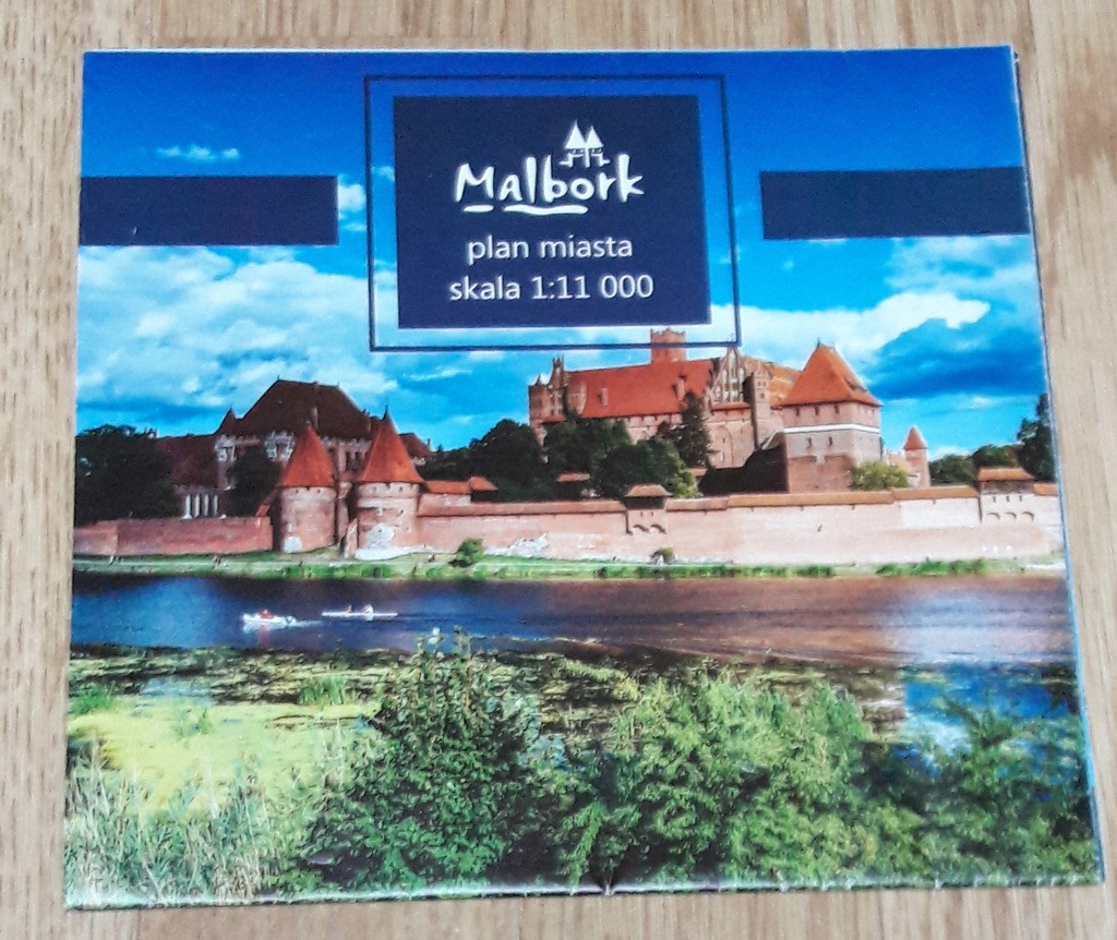 MALBORK plan miasta mapa 2016 r. - 8359626872 - oficjalne archiwum Allegro