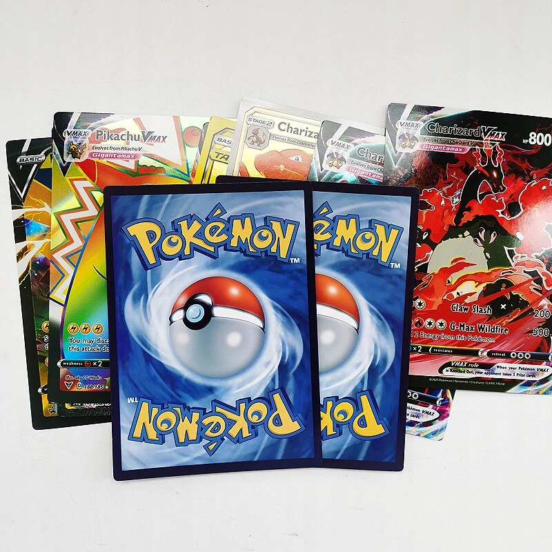 Duże karty Pokemon Vstar Pack Pikachu Mewtwo Chari - 12916994900 ...