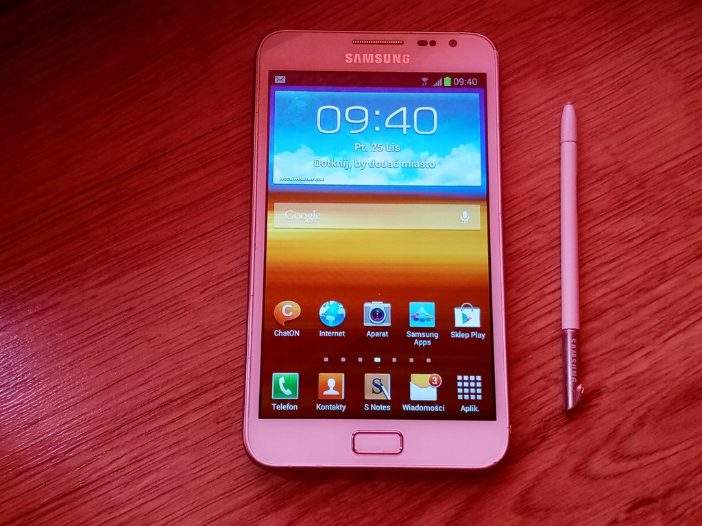SAMSUNG GALAXY NOTE GT-N7000-CZYTAJ OPIS!!! - 13535096836 - oficjalne archiwum Allegro