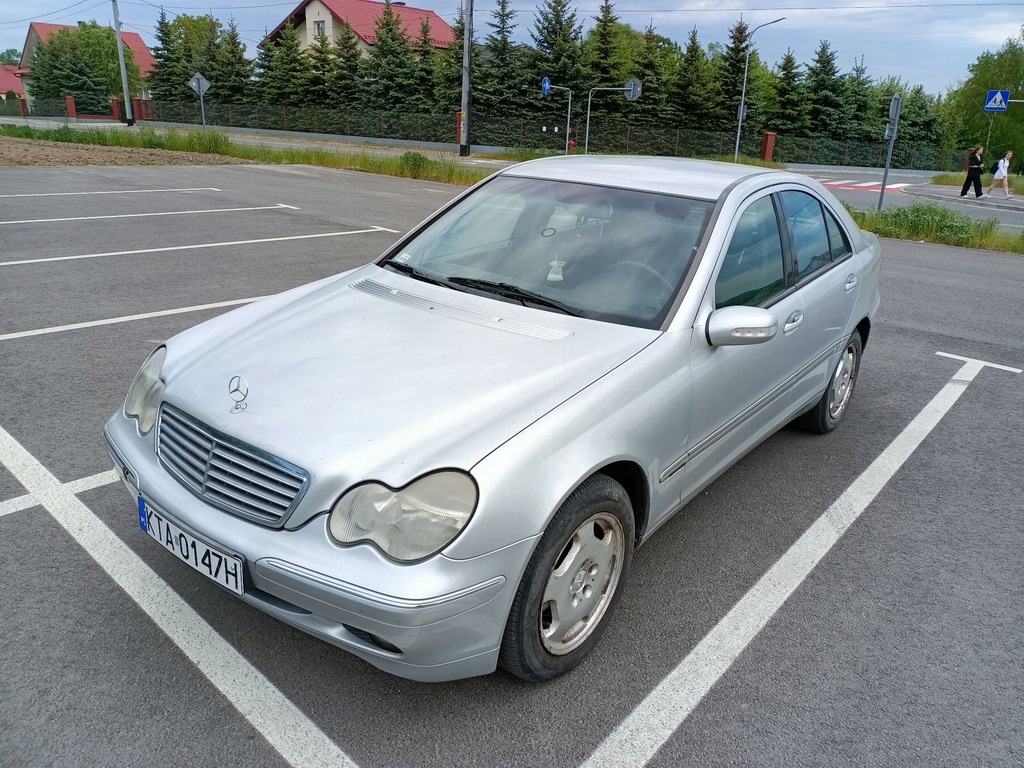 Mercedes C180 W203 Automat - 12183161823 - oficjalne archiwum Allegro
