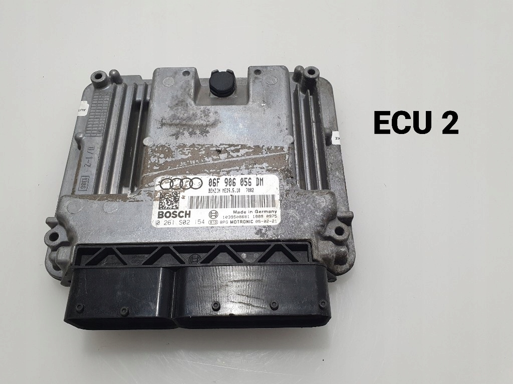 AUDI A3 8P 2.0 FSI KOMPUTER STEROWNIK SILNIKA ECU 06F906056DM 0261S02154 - 16676685762 ...