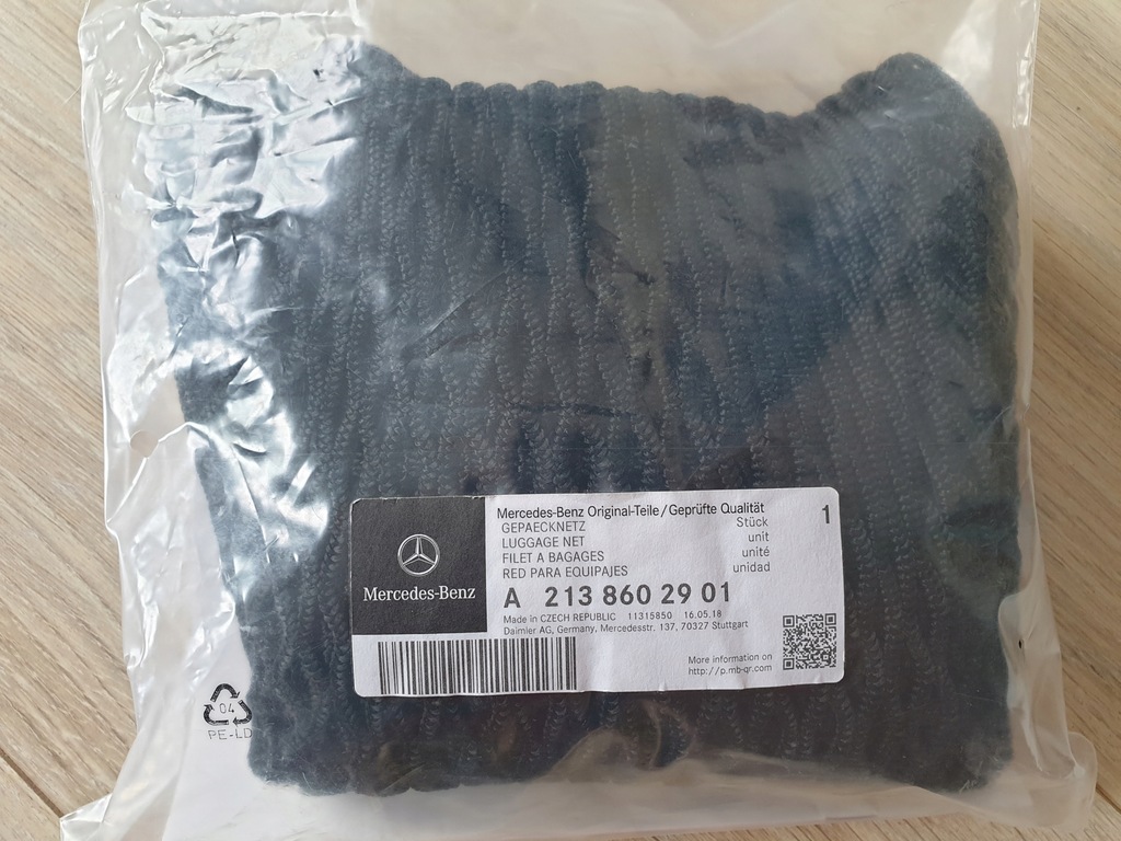 Mercedes Benz siatka bagażnika A2138602901 NOWA - 12161702780 ...