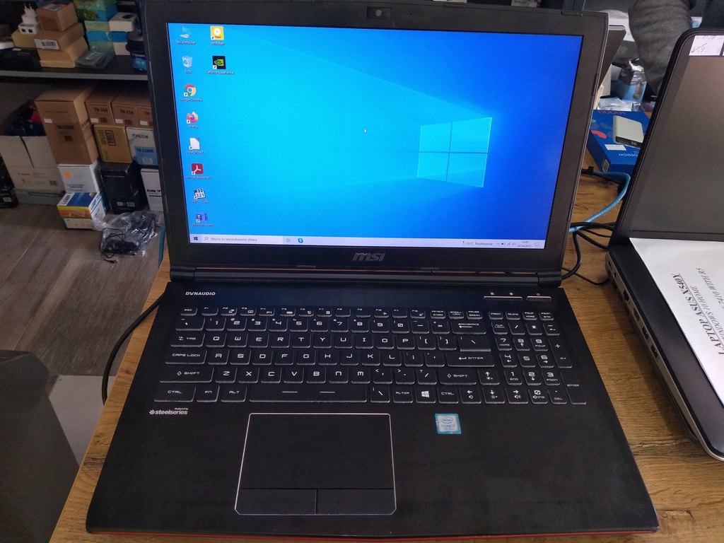 Laptop MSI MS-16JB + myszka i torba gratis !!! - 12037645852 ...