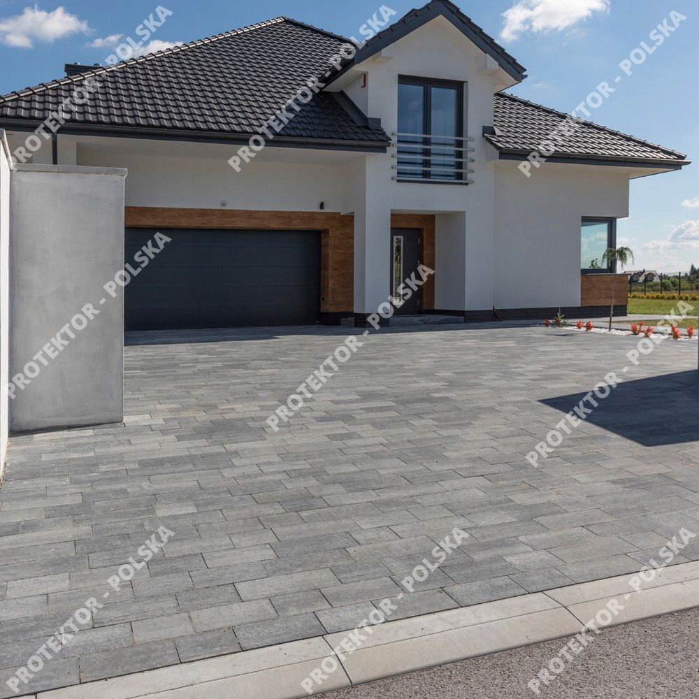 kostka brukowa chodnikowa betonowa BRUK-BET TERCET - 12782382446 - oficjalne archiwum Allegro