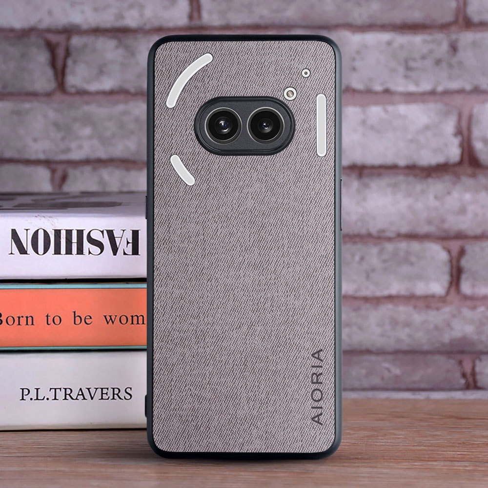 Case for Nothing Phone 2A, minimalist linen-textured phone case ...