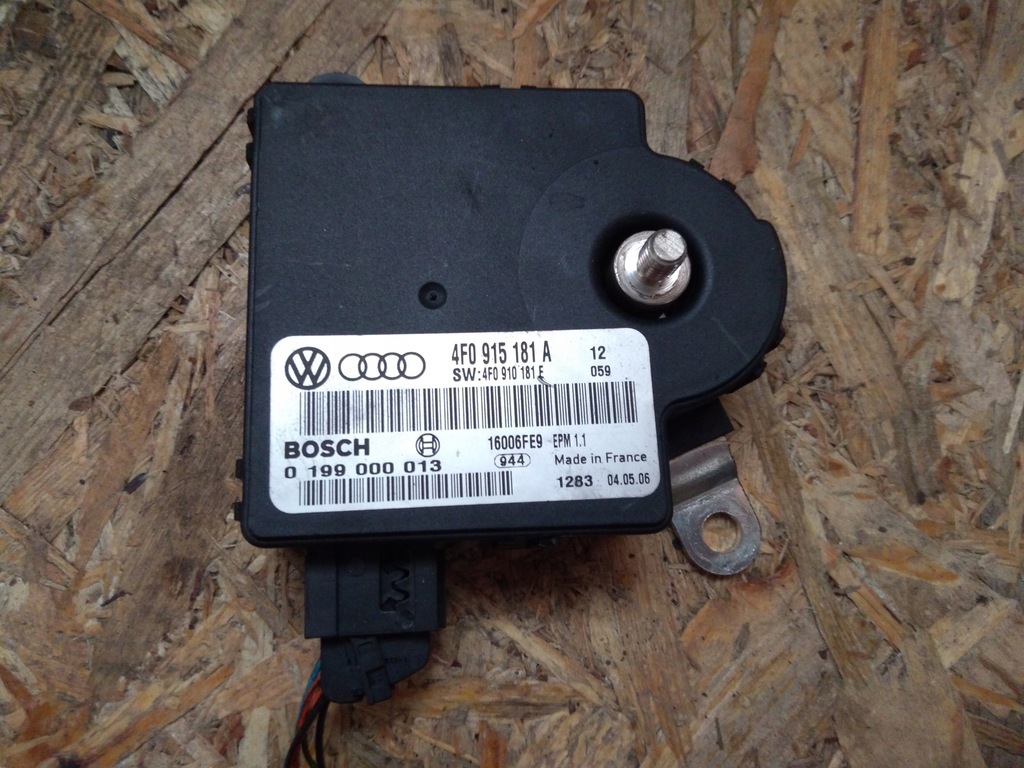 AUDI A6 C6 MODUŁ AKUMULATORA 4F0915181A - 12372493915 - oficjalne archiwum Allegro